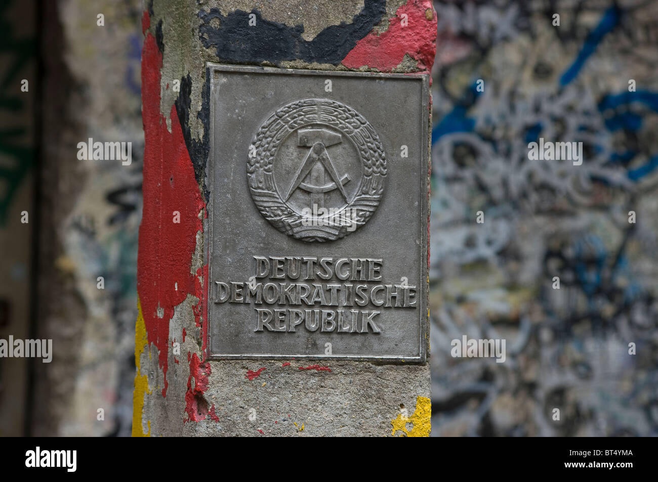 Frontière de la RDA Photo Stock - Alamy