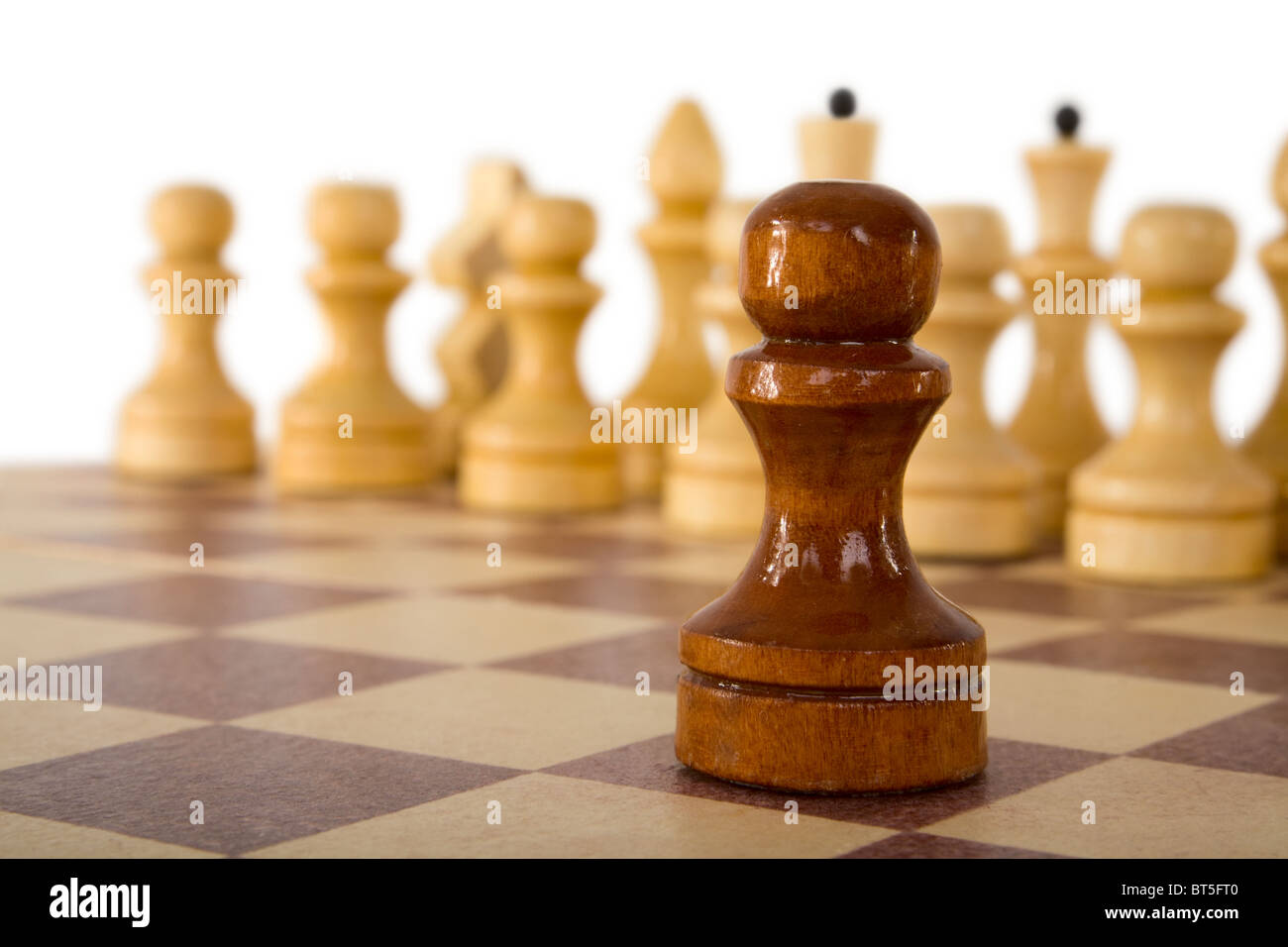 Pion isole Banque de photographies et d’images à haute résolution - Alamy