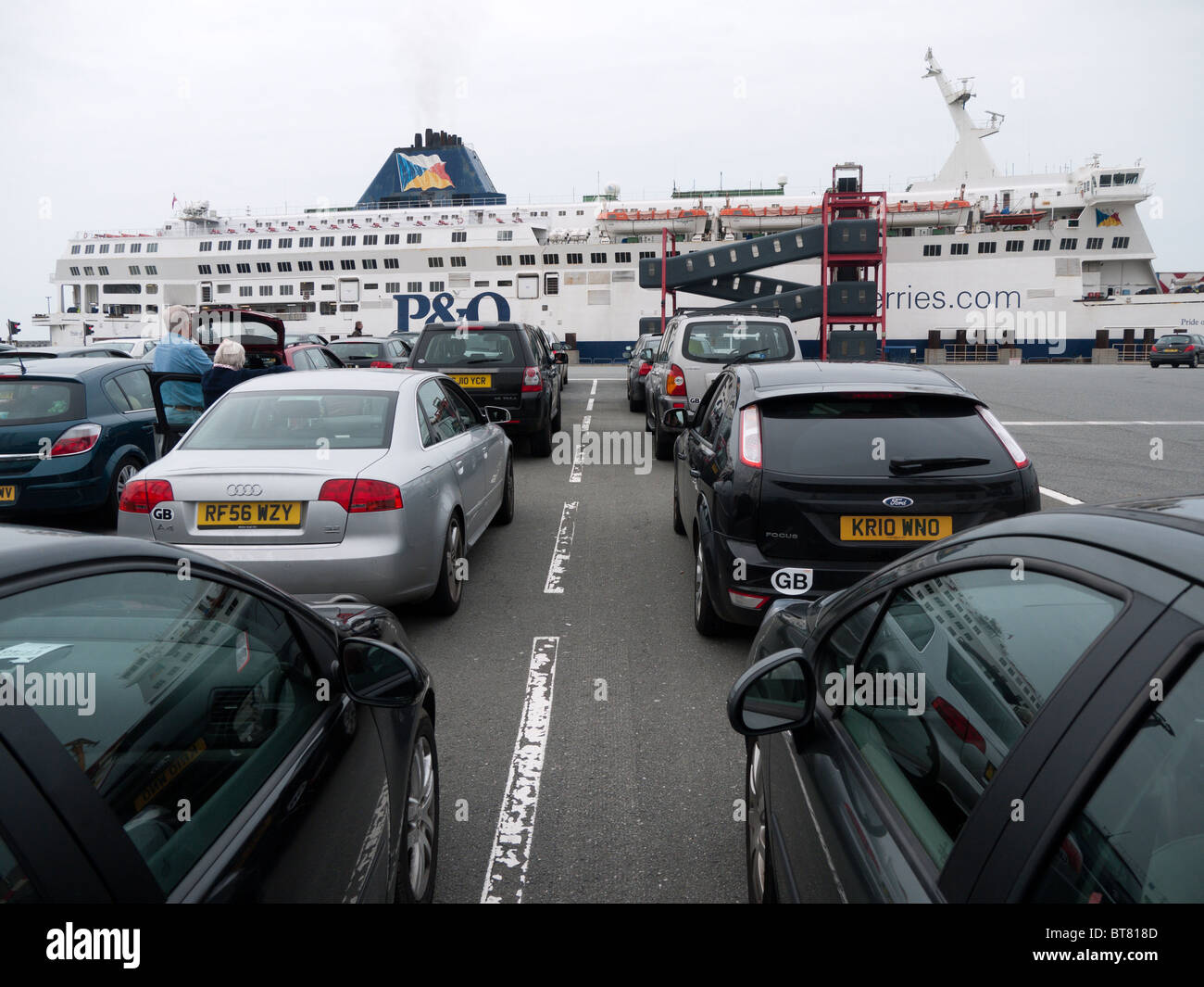 Car ferry port calais pas Banque de photographies et d’images à haute ...