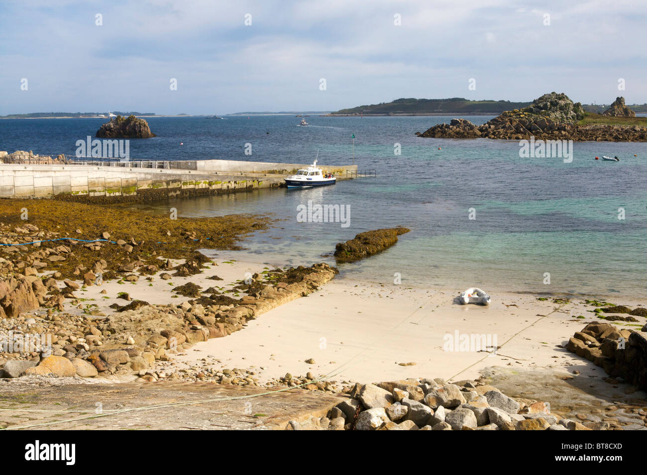 Phare de st agnes scilly Banque de photographies et d’images à haute ...