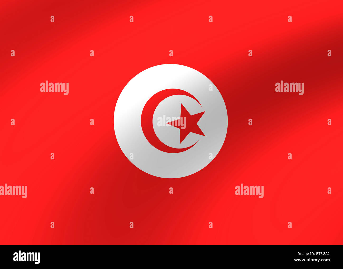Tunisie drapeau Banque de photographies et d’images à haute résolution ...