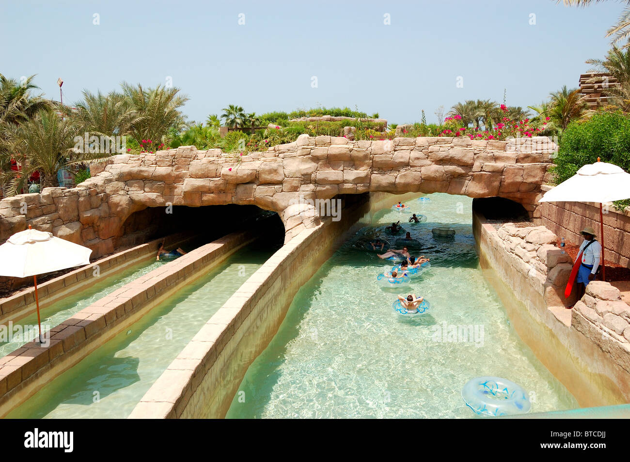 Parc aquatique de l'hôtel Atlantis The Palm, Dubai, UAE Photo Stock - Alamy