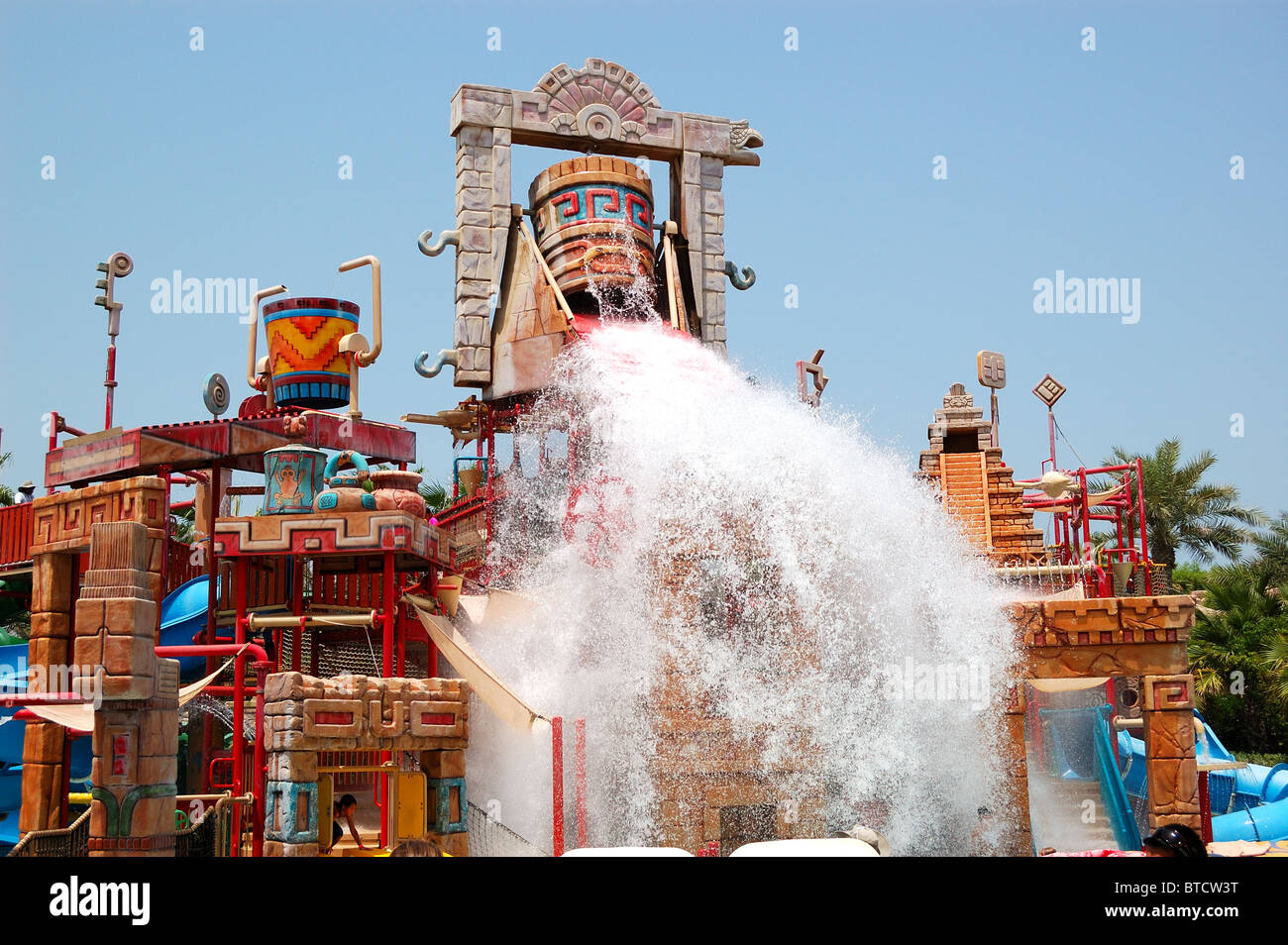 Parc aquatique de l'hôtel Atlantis The Palm, Dubai, UAE Photo Stock - Alamy