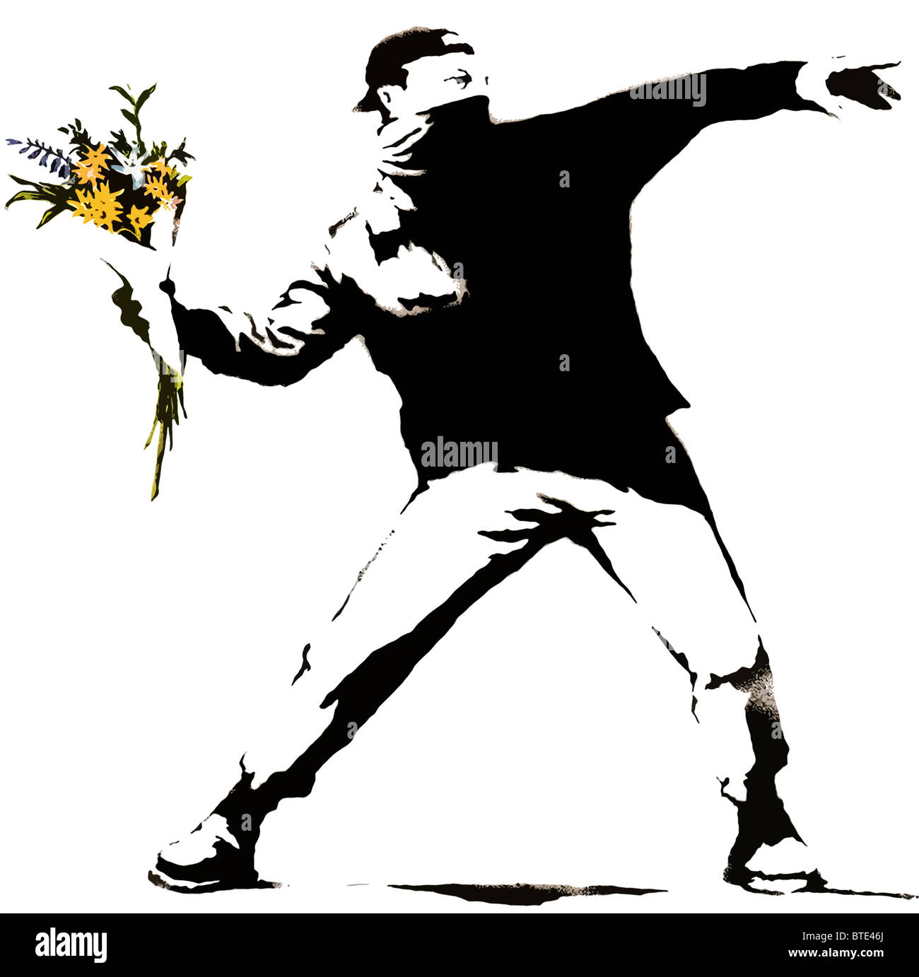 Fleurs de banksy Banque de photographies et d’images à haute résolution ...