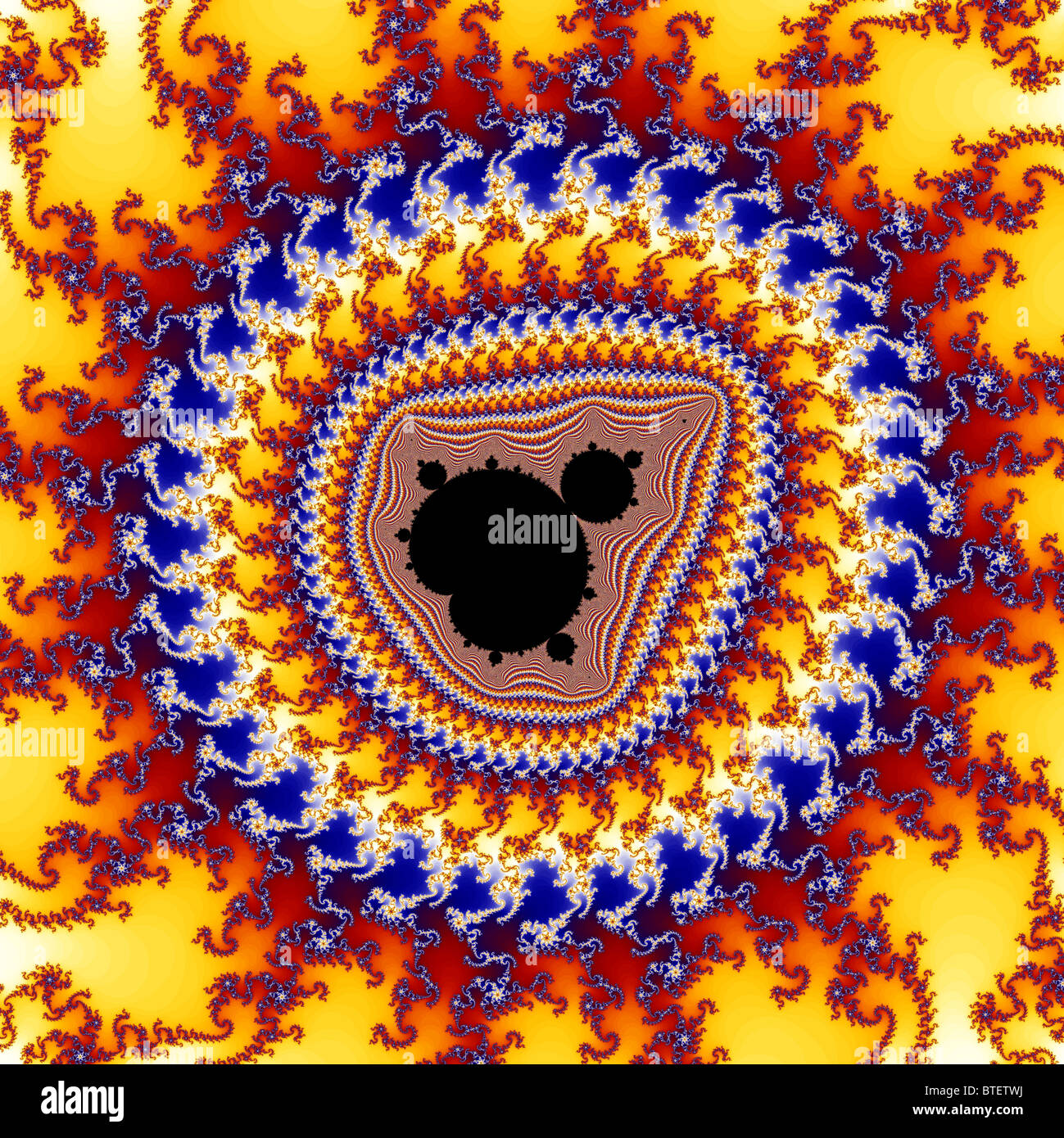 Fractal du minibrot zoom mandelbrot Banque de photographies et d’images ...