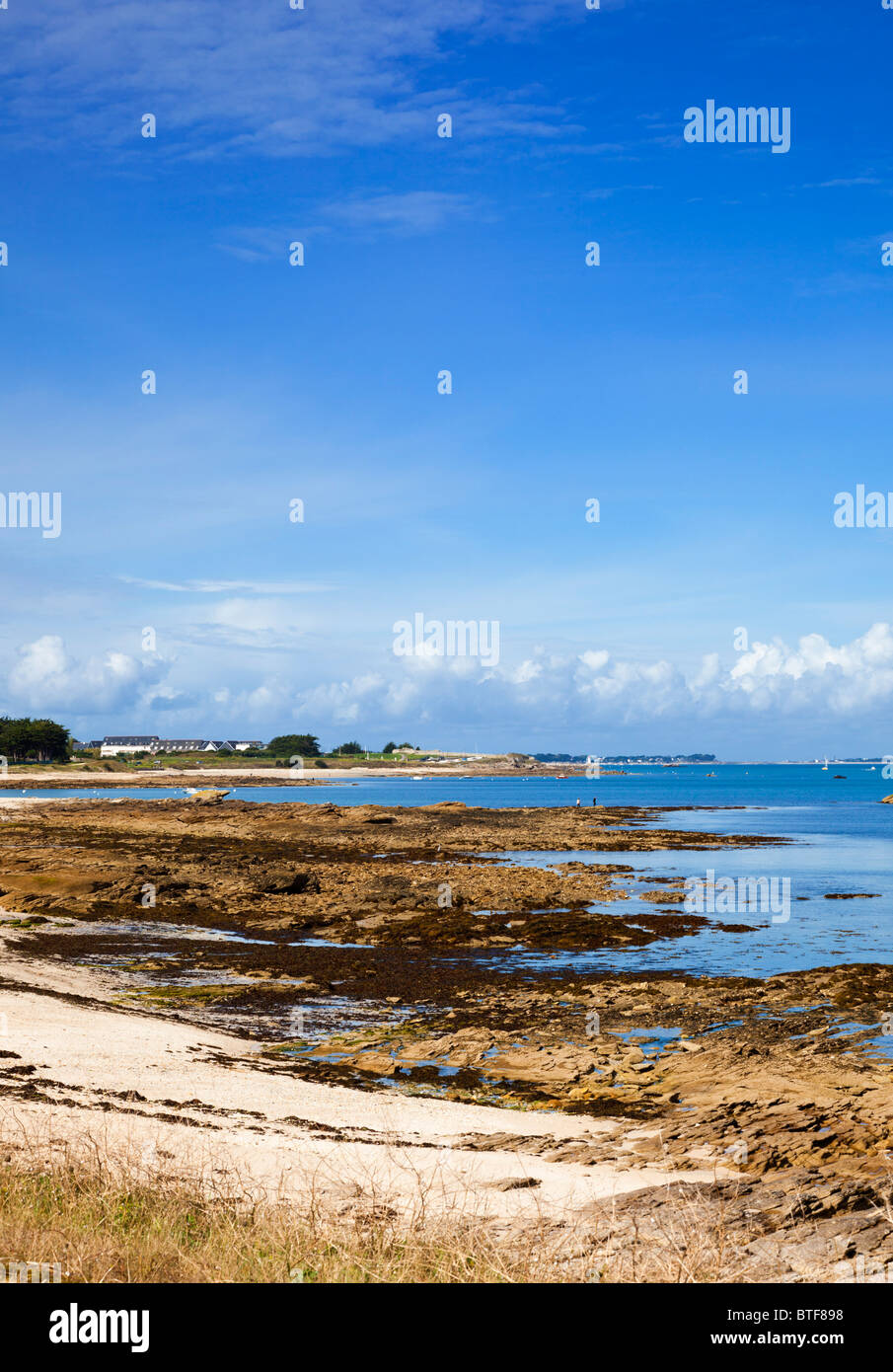 Plage sur la presqu'île de Quiberon, Morbihan, Bretagne, France Photo ...
