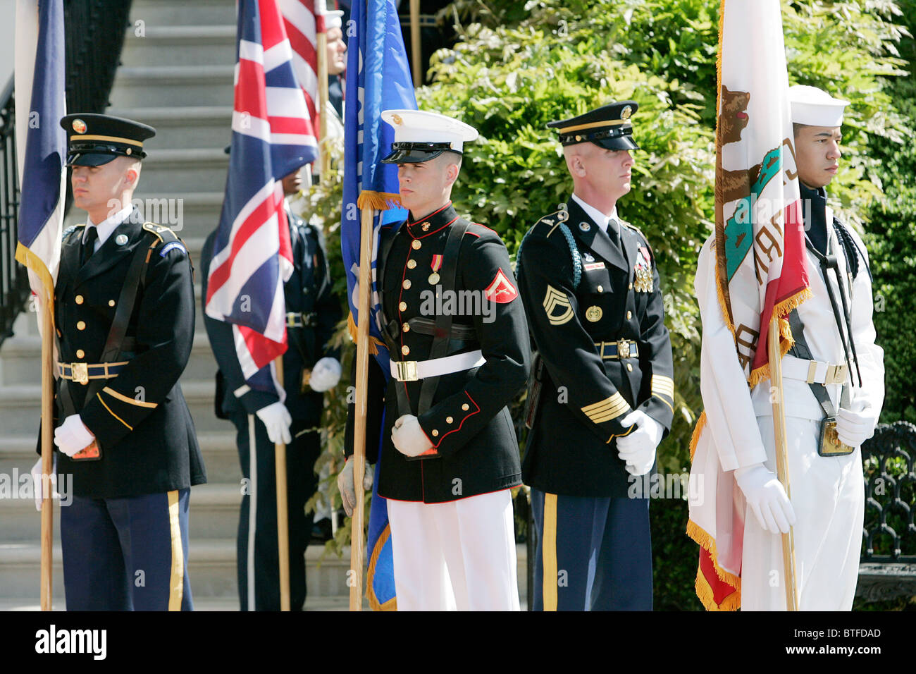 Les officiers militaires de l'armée, armée, marine, Marine et garde ...