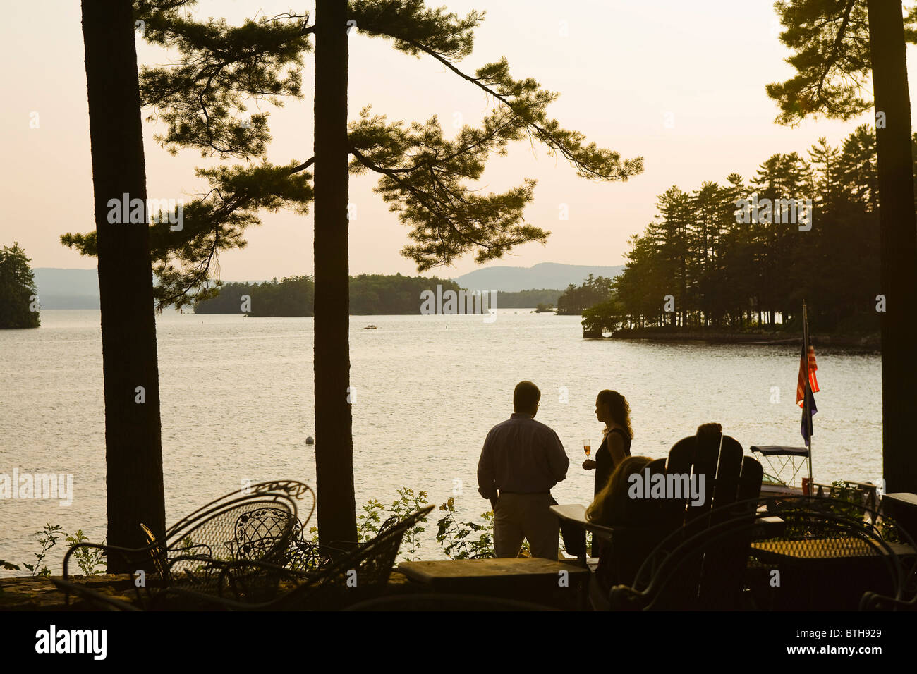 Lake sebago Banque de photographies et d’images à haute résolution - Alamy