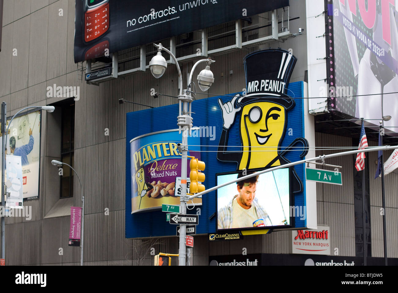 Quartier ouest de la rue 49th theatre manhattan Banque de photographies ...