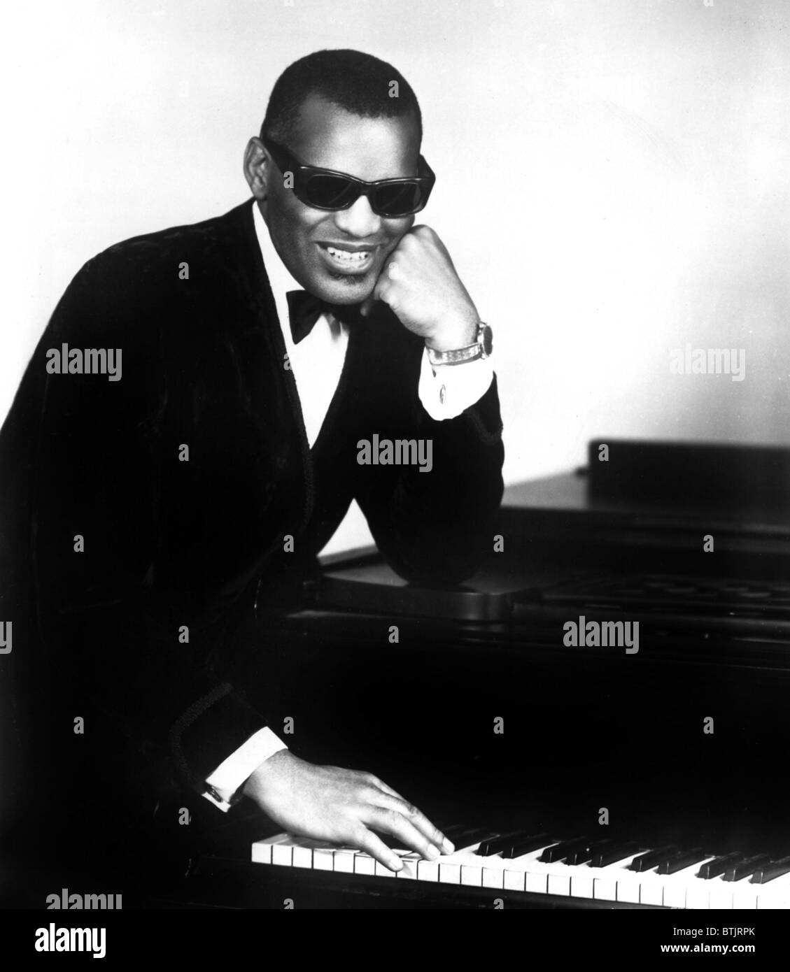 Ray charles Banque d'images noir et blanc - Alamy
