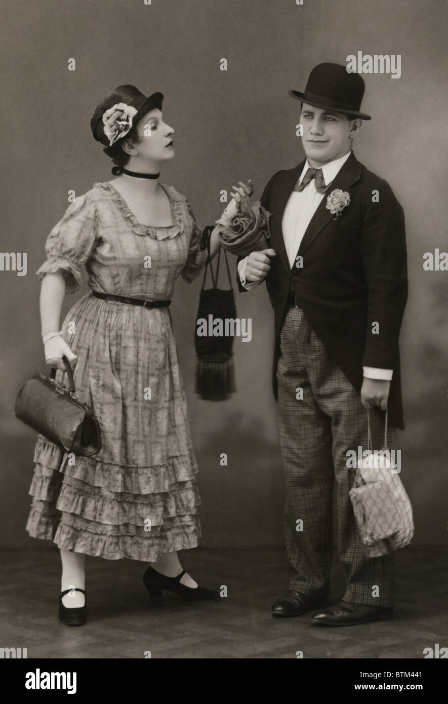 Historical photo 1910 couple Banque de photographies et d’images à ...
