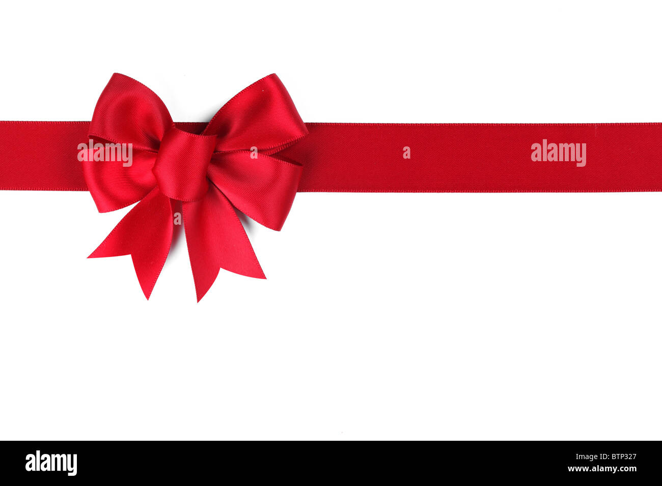 Ruban rouge et blanc Banque de photographies et d’images à haute ...