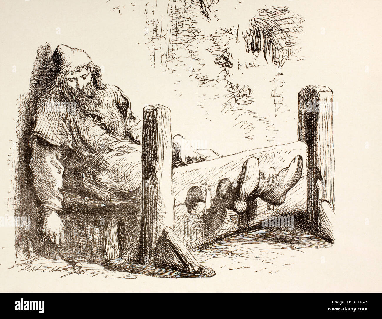 Punition médiévale Banque de photographies et d’images à haute ...