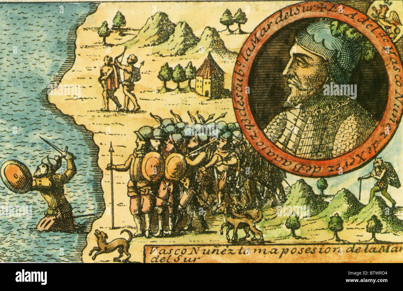 Vasco núñez de balboa Banque de photographies et d’images à haute ...