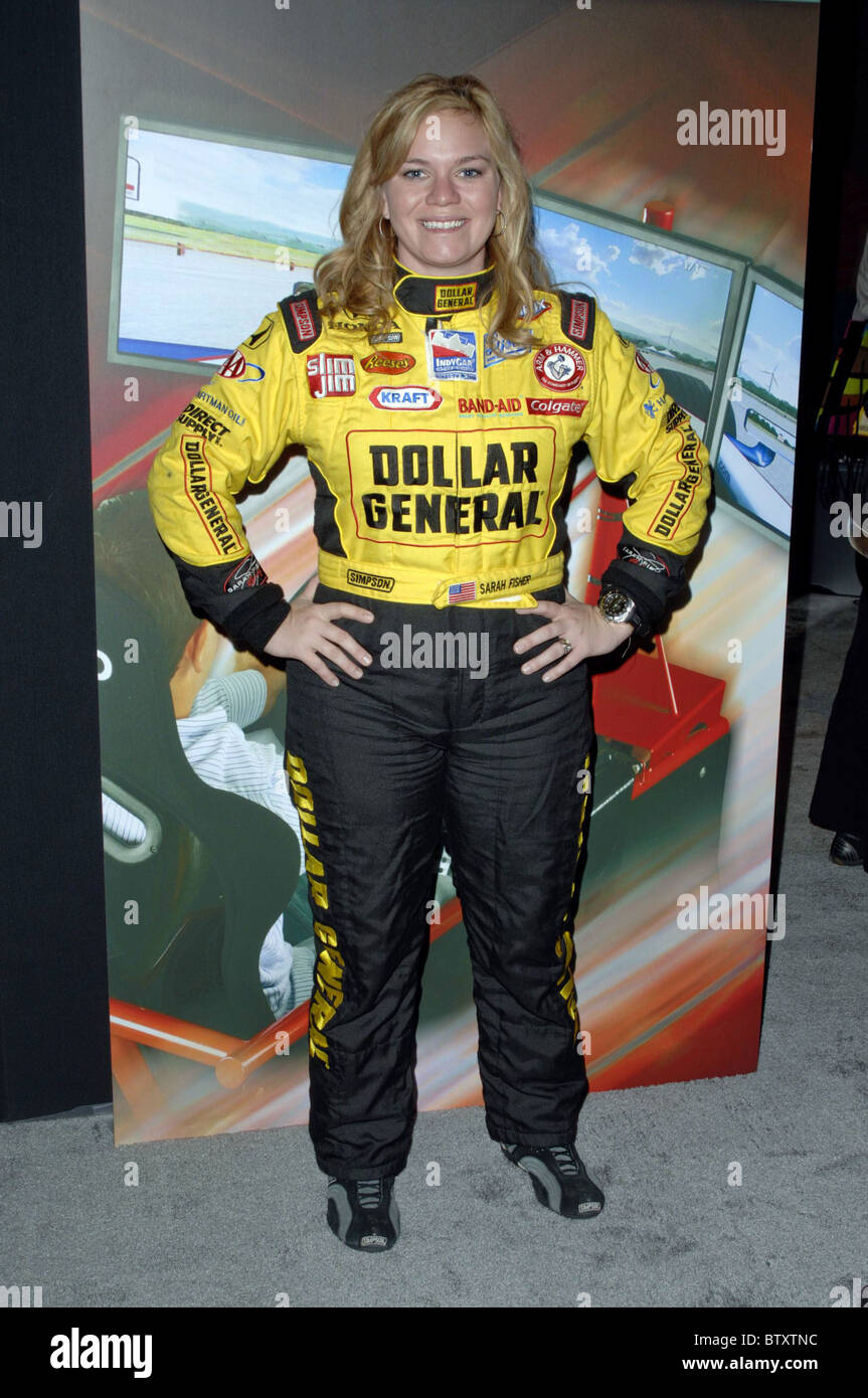 Sarah fisher race car driver Banque de photographies et d’images à ...