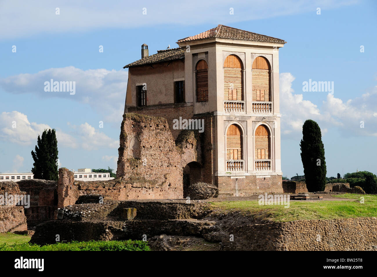 Domus flavia palatine hill Banque de photographies et d’images à haute ...