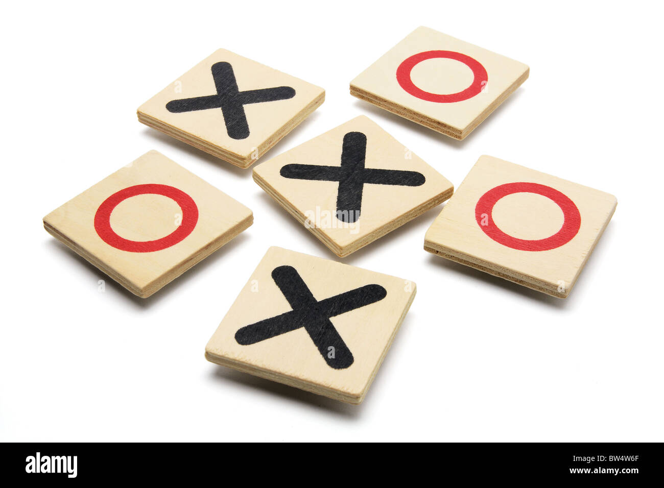 Tic tac toe morpion croise Banque de photographies et d’images à haute ...