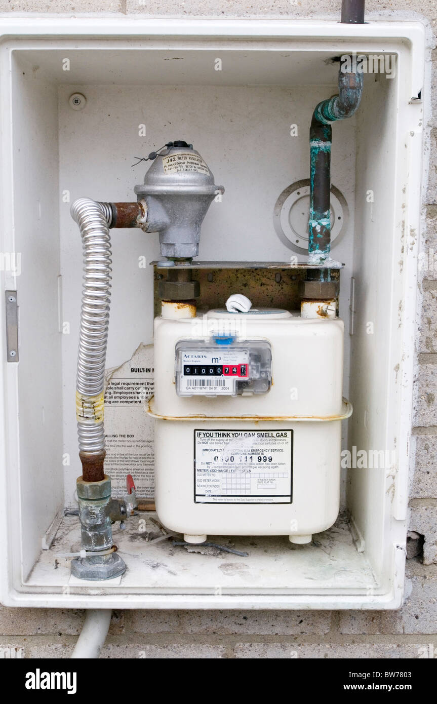 Compteur À Gaz Banque d'image et photos - Alamy