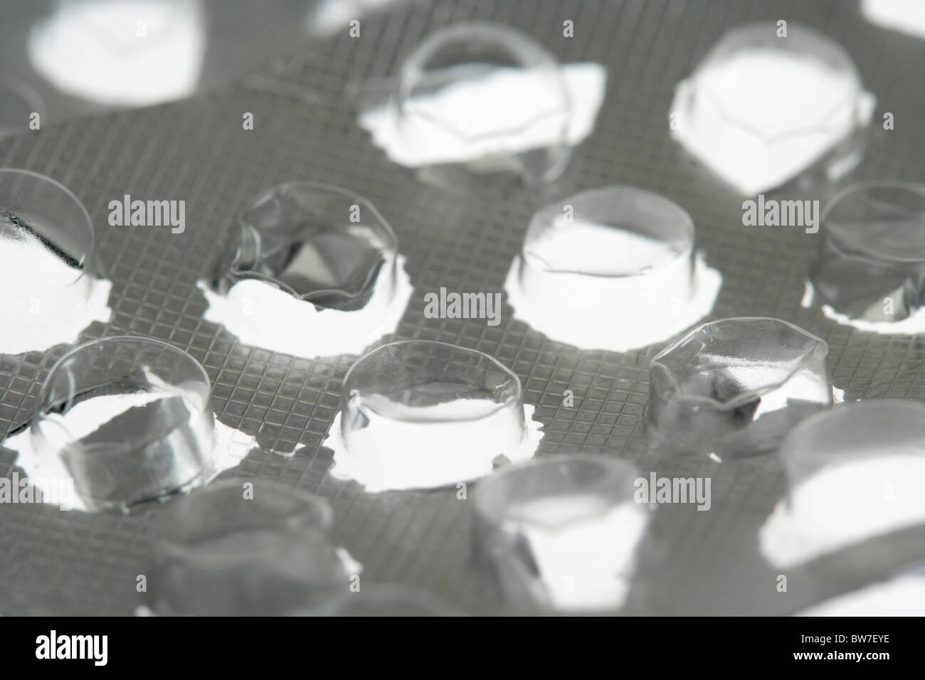 Blister pack tablets foil Banque de photographies et d’images à haute ...