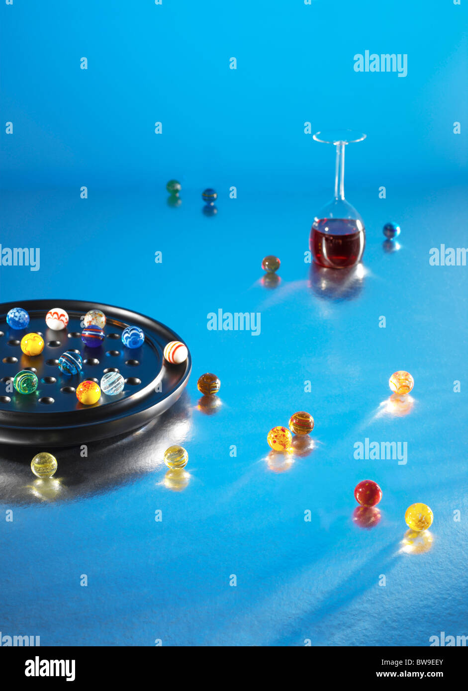 Billes de solitaire Banque de photographies et d’images à haute ...