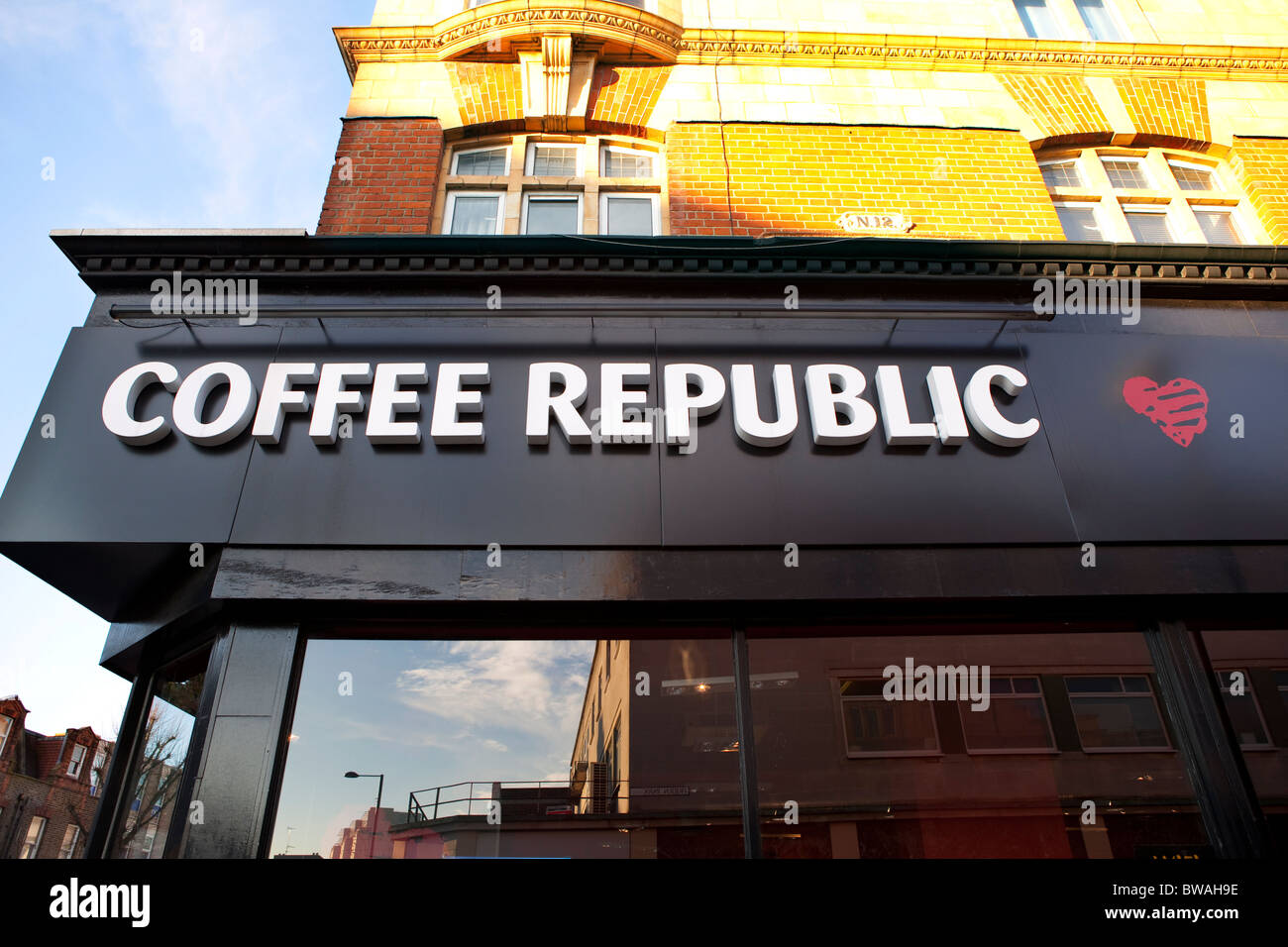 Cafe coffee shop brand Banque de photographies et d’images à haute ...