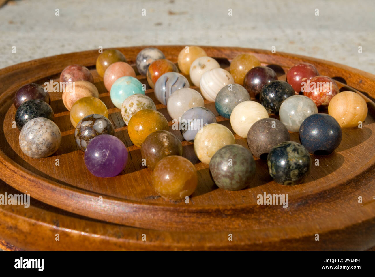 Plateau de billes Banque de photographies et d’images à haute ...