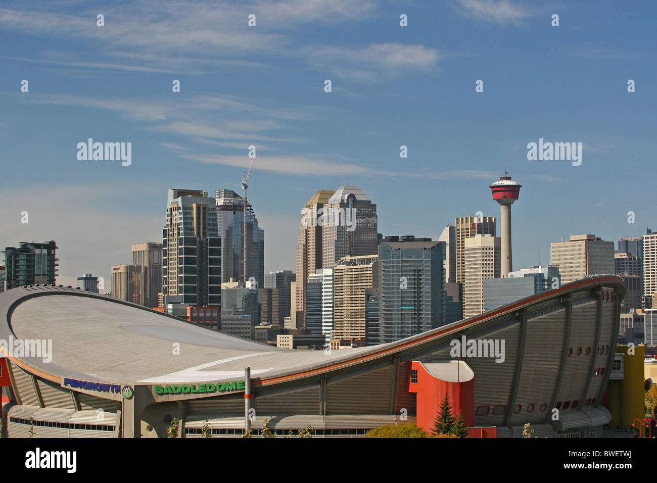 Calgary skyline Banque de photographies et d’images à haute résolution ...