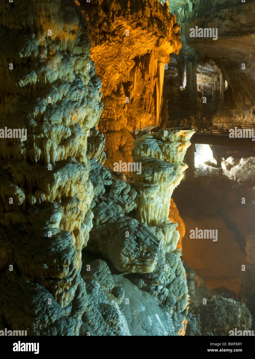 La caverne, Grotte de Jeita, JEITA, Liban Photo Stock - Alamy