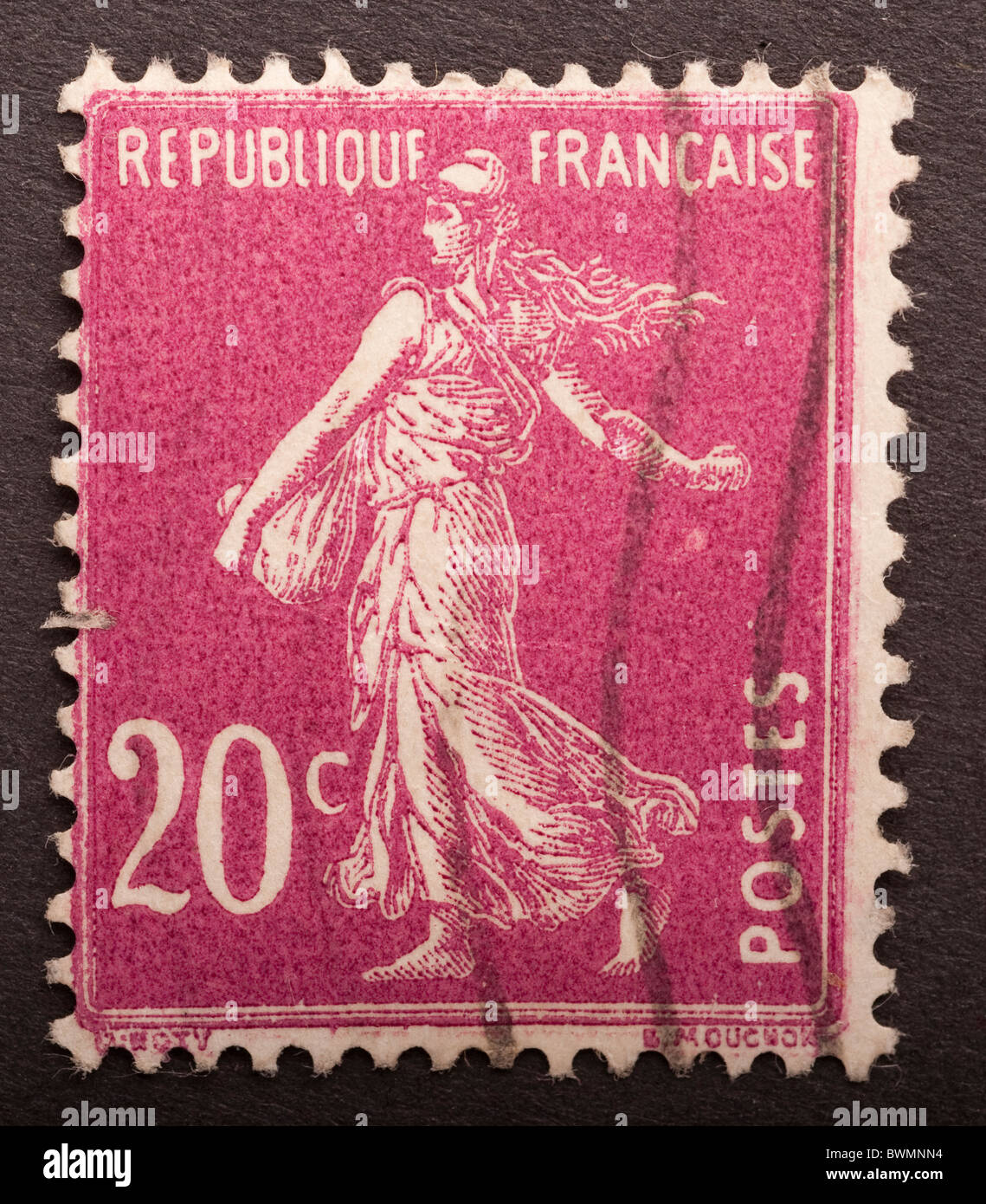 Timbre poste france Banque de photographies et d’images à haute ...