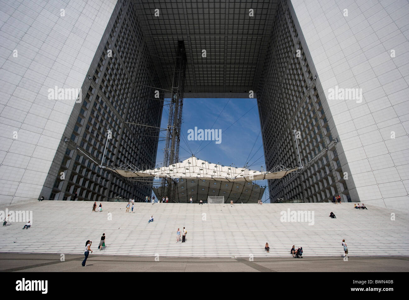 France Europe Ville Paris La Defense Grande Arche District moderne ...