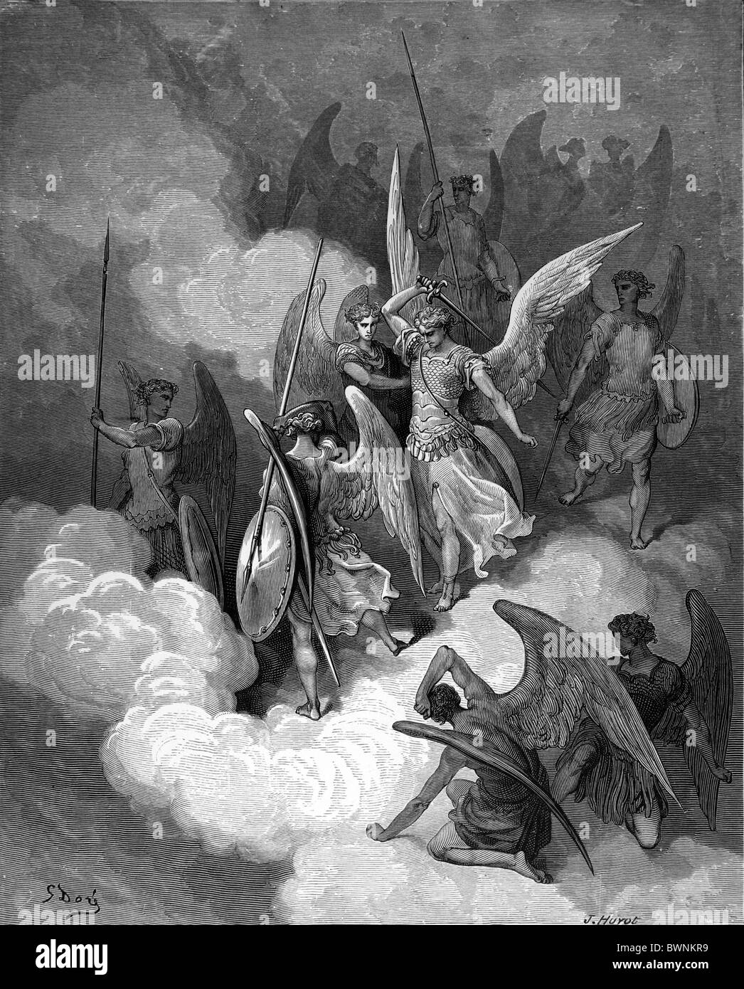 Gustave Dore Lucifer Paradise Lost