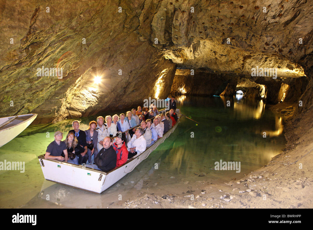 Lac souterrain de saint leonard Banque de photographies et d’images à ...