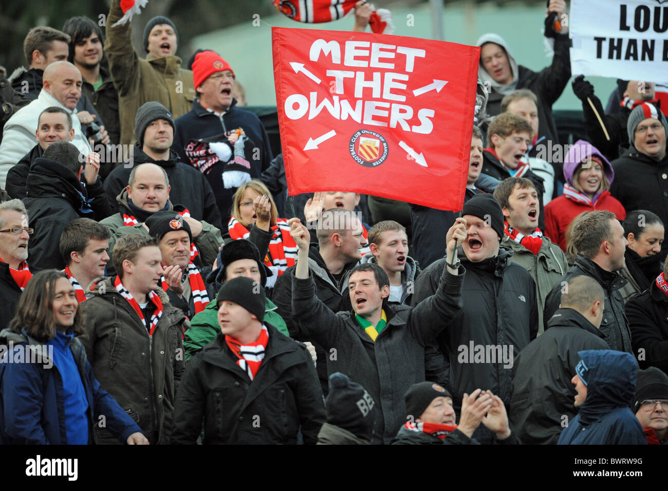 Manchester united fans Banque de photographies et d’images à haute ...