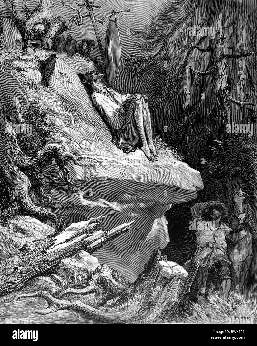 Gustave dore don quichotte Banque de photographies et d’images à haute ...