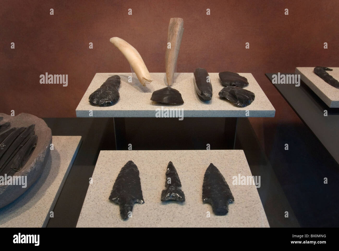 Precolombian obsidian Banque de photographies et d’images à haute ...