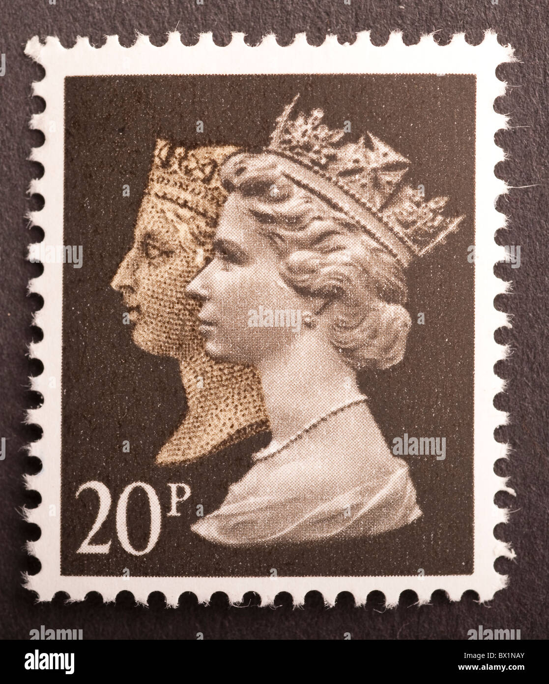 United kingdom postage stamp 20p Banque de photographies et d’images à ...