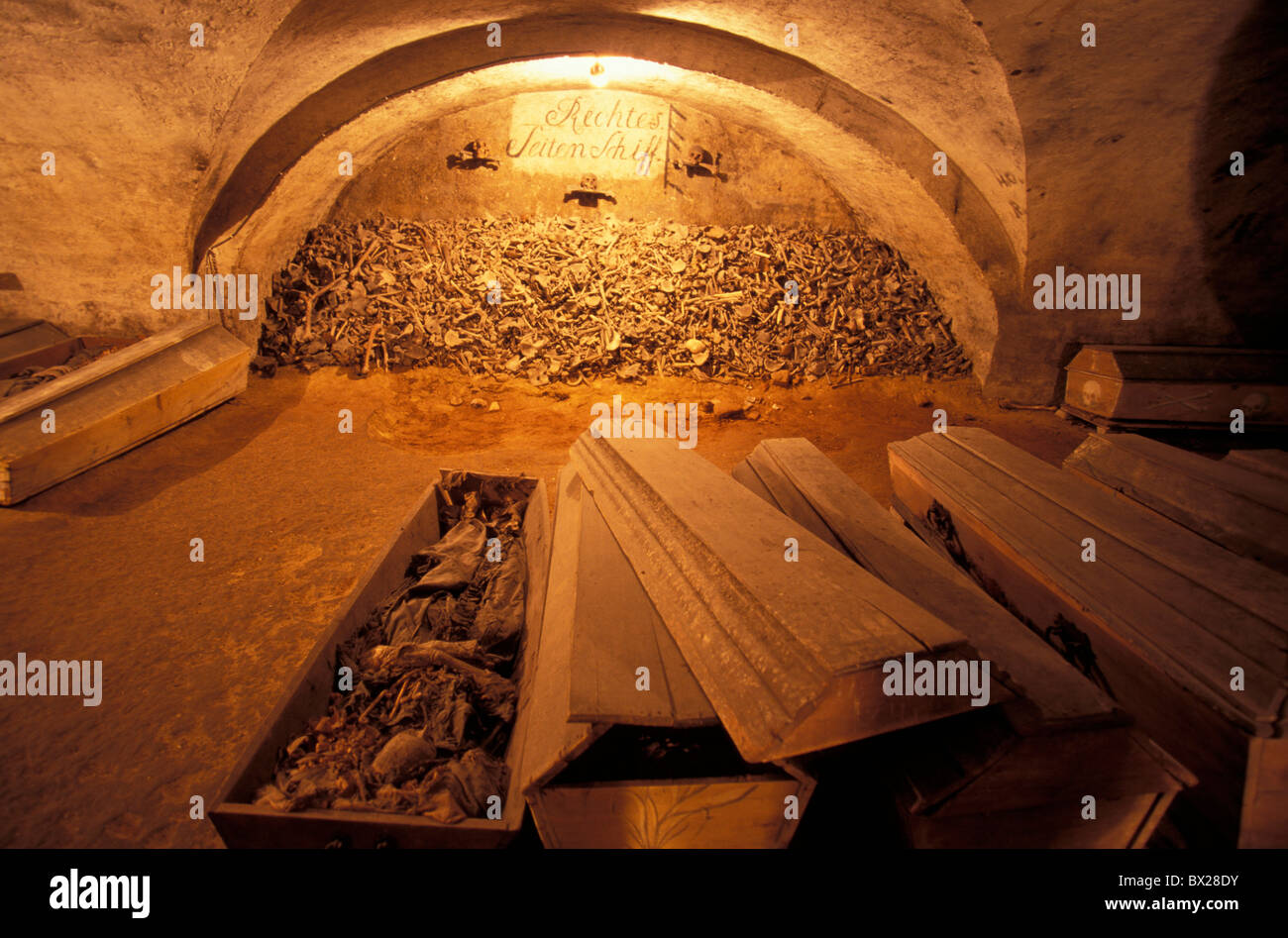 Autriche Europe Catacombes Catacombes Couleur Couleur Katakompen ...