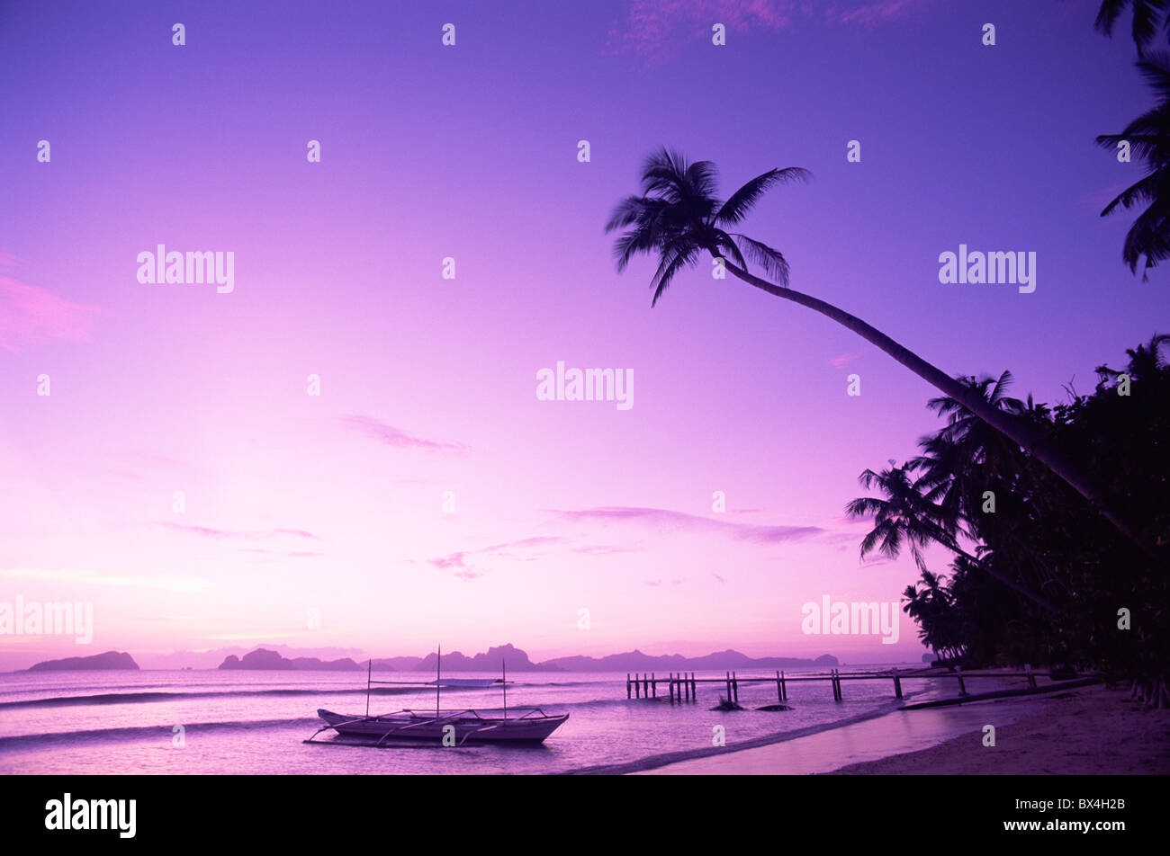 Asie Philippines Palawan Palawan Island El Nido îles Visayan Archipel ...