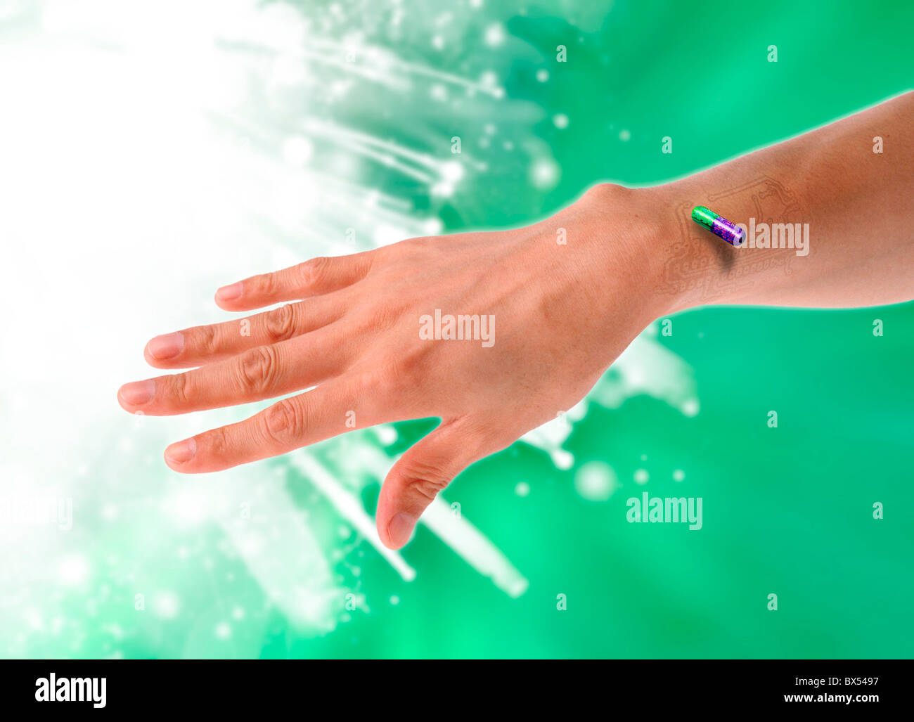 Rfid chip capsule Banque de photographies et d’images à haute ...