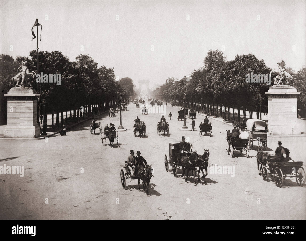 Transport Paris France 1900s Banque d'image et photos - Alamy