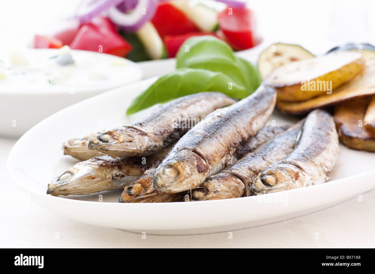 Ail et anchois Banque de photographies et d’images à haute résolution ...