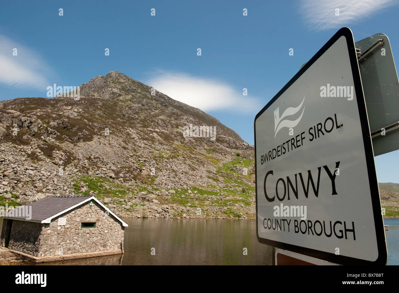 Conwy mountain Banque de photographies et d’images à haute résolution ...