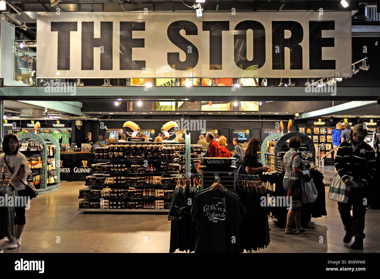 Store guinness storehouse dublin city Banque de photographies et d ...