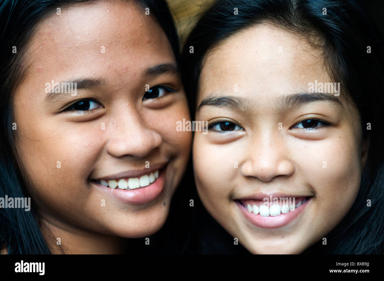 Teenage girls cebu city philippines Banque de photographies et d’images ...