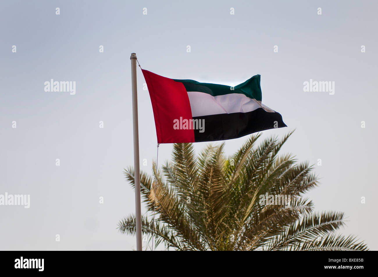 Drapeau arabe en langue arabe Banque de photographies et d’images à ...