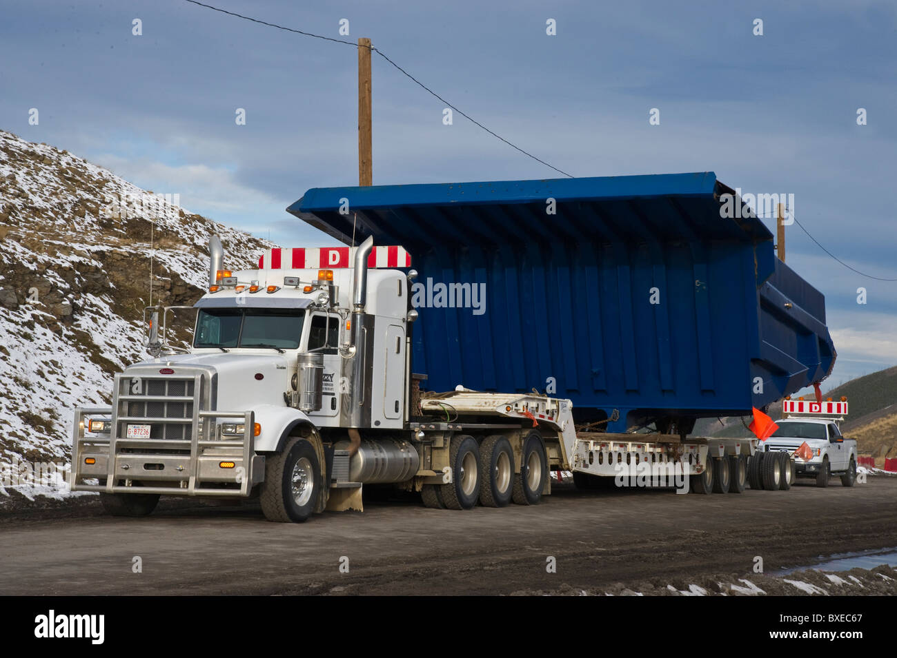 Camion Remorque Banque d'image et photos - Alamy