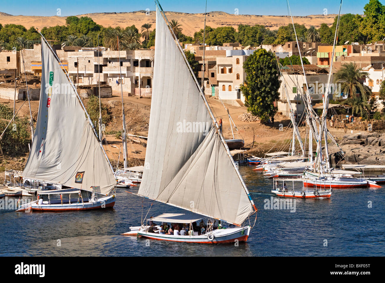 Nubian village Banque de photographies et d’images à haute résolution ...