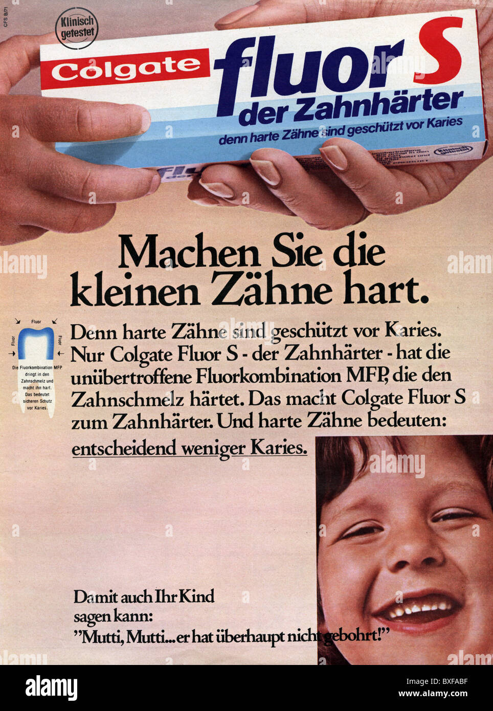 Colgate advert Banque de photographies et d’images à haute résolution ...