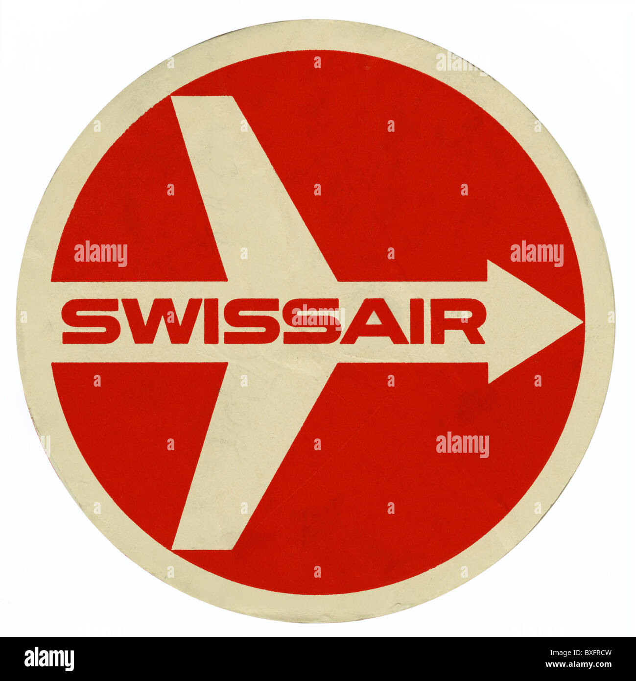 Transport / transport, aviation, Swissair, ancien logo de la compagnie ...