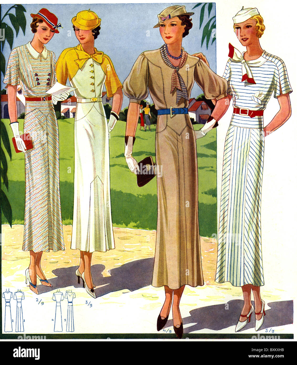 Mannequins 1930s Banque de photographies et d’images à haute résolution ...